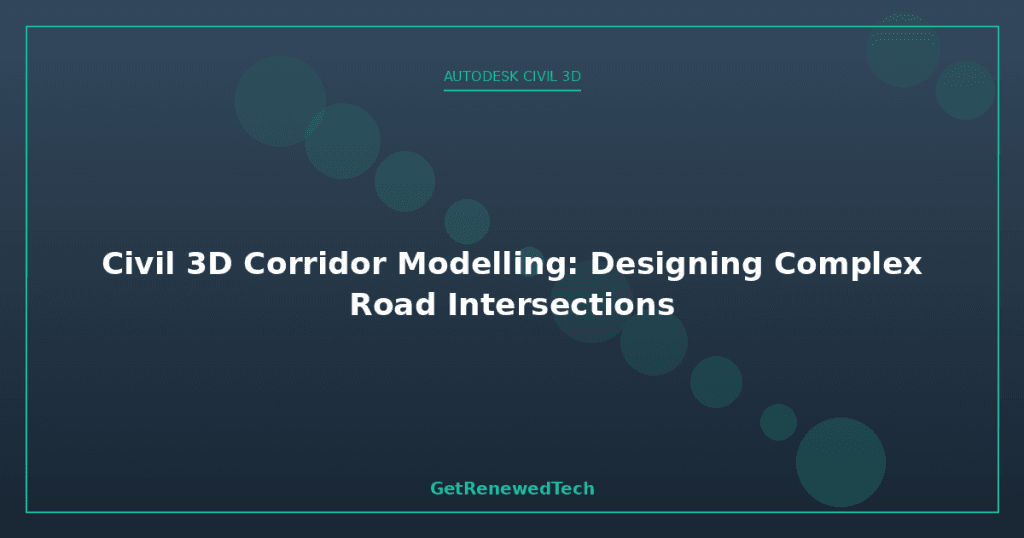 Civil 3D Corridor & Road Design